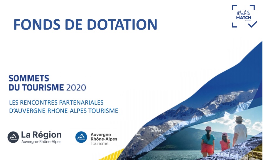 Présentation - Fonds de dotation - Auvergne-Rhône-Alpes Tourisme - Site pro
